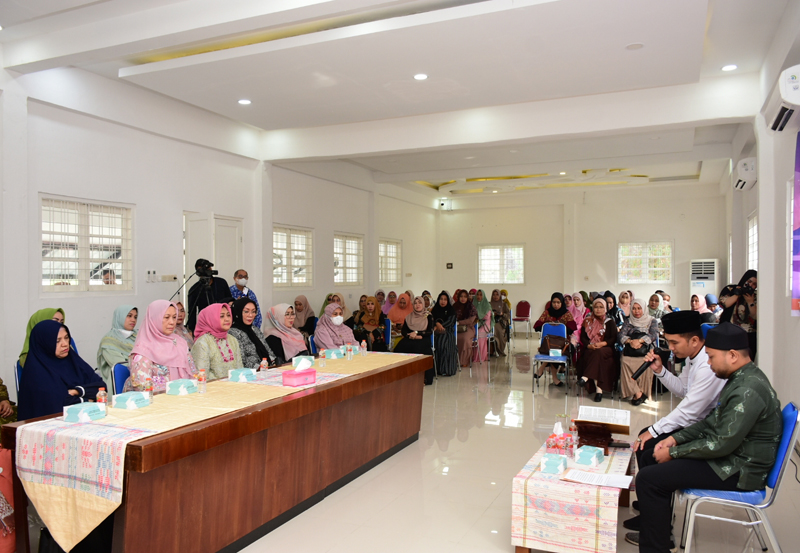 Pengajian Rutin Bulanan, Nawal Harapkan Pengetahuan Islam Dharma Wanita ...